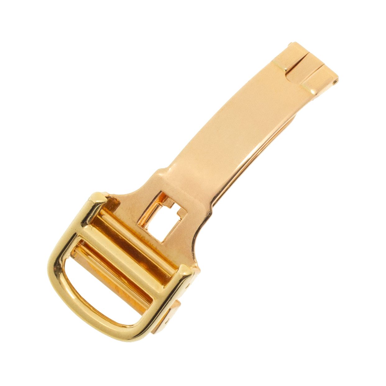 Cartier deployant buckle in 18k rose and yellow gold | Gray & Sons