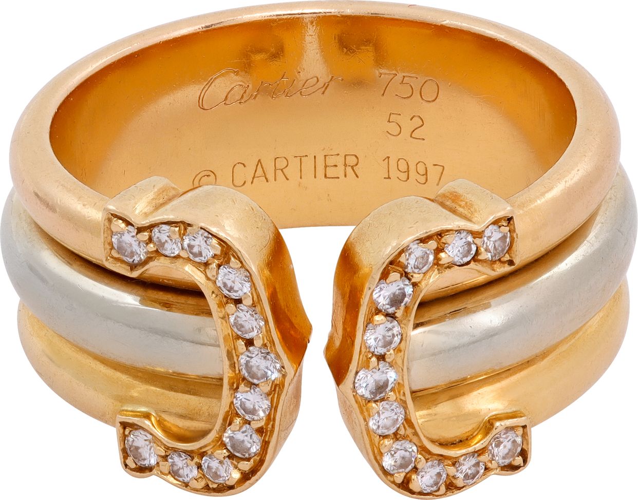 Cartier Double C ring | Gray & Sons Jewelers
