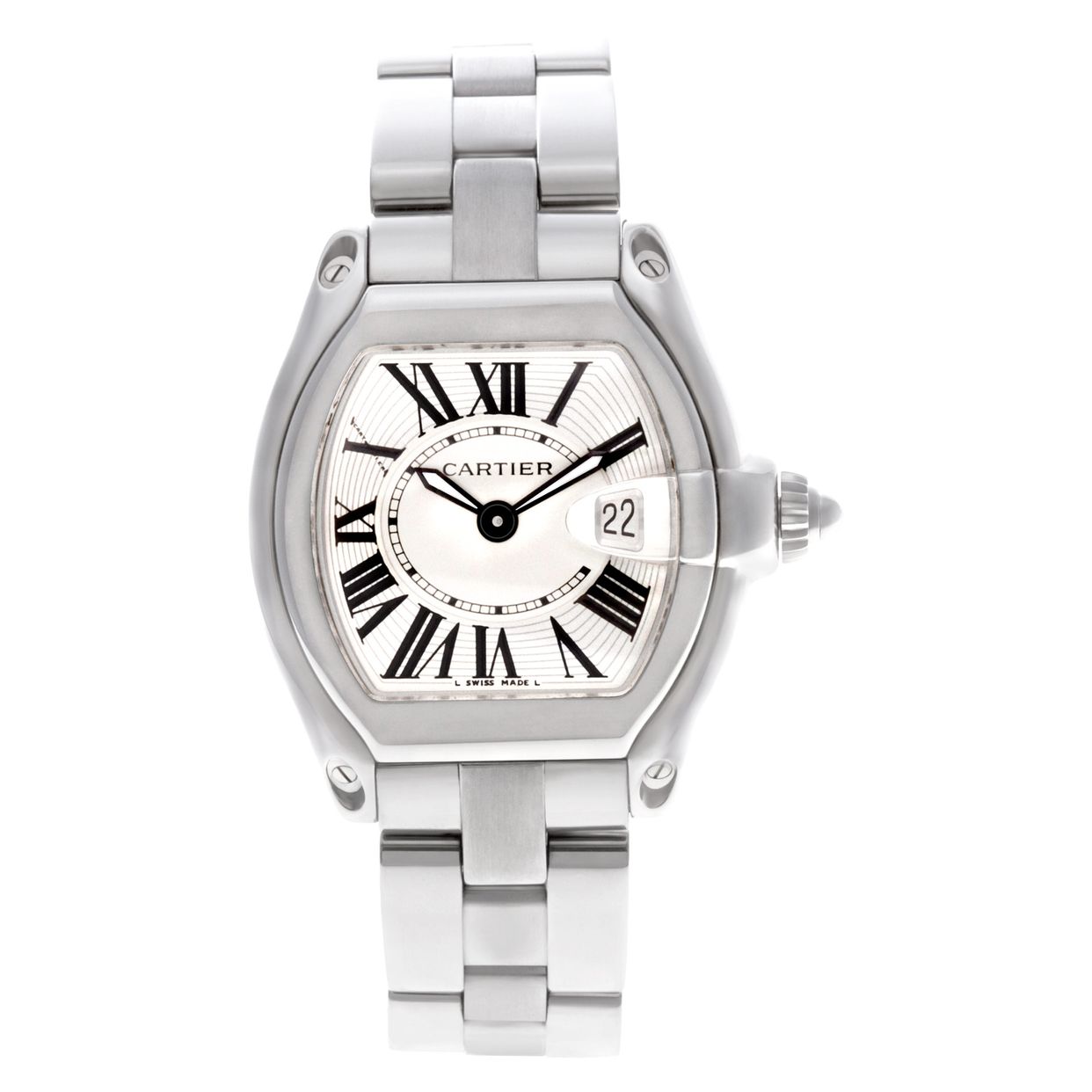 Used Cartier Roadster 2675 stainless steel 37mm Quartz watch