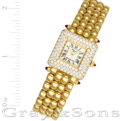 Pre-owned Chopard Happy Sport 419-1 18k 22mm Quartz watch