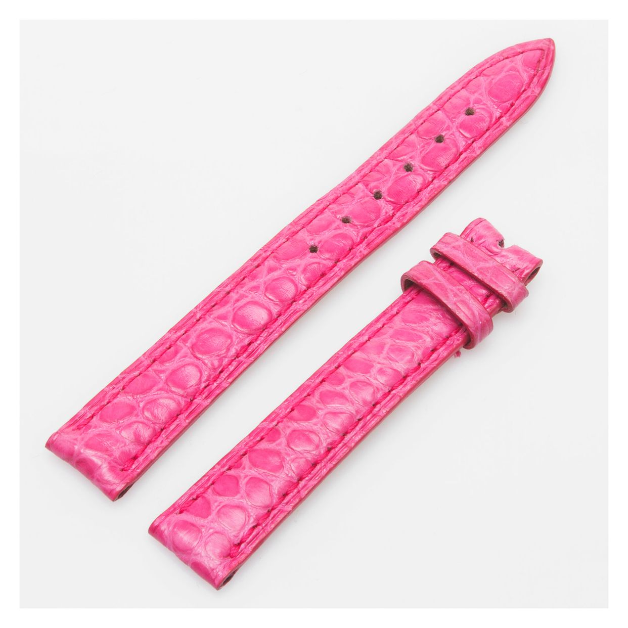 Chopard pink crocodile strap (13mm x 11.5mm) | Gray & Sons Jewelers