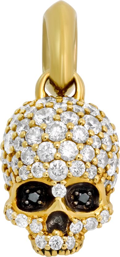 David Yurman Memento Mori Skull In 18k Yellow Gold | Gray & Sons