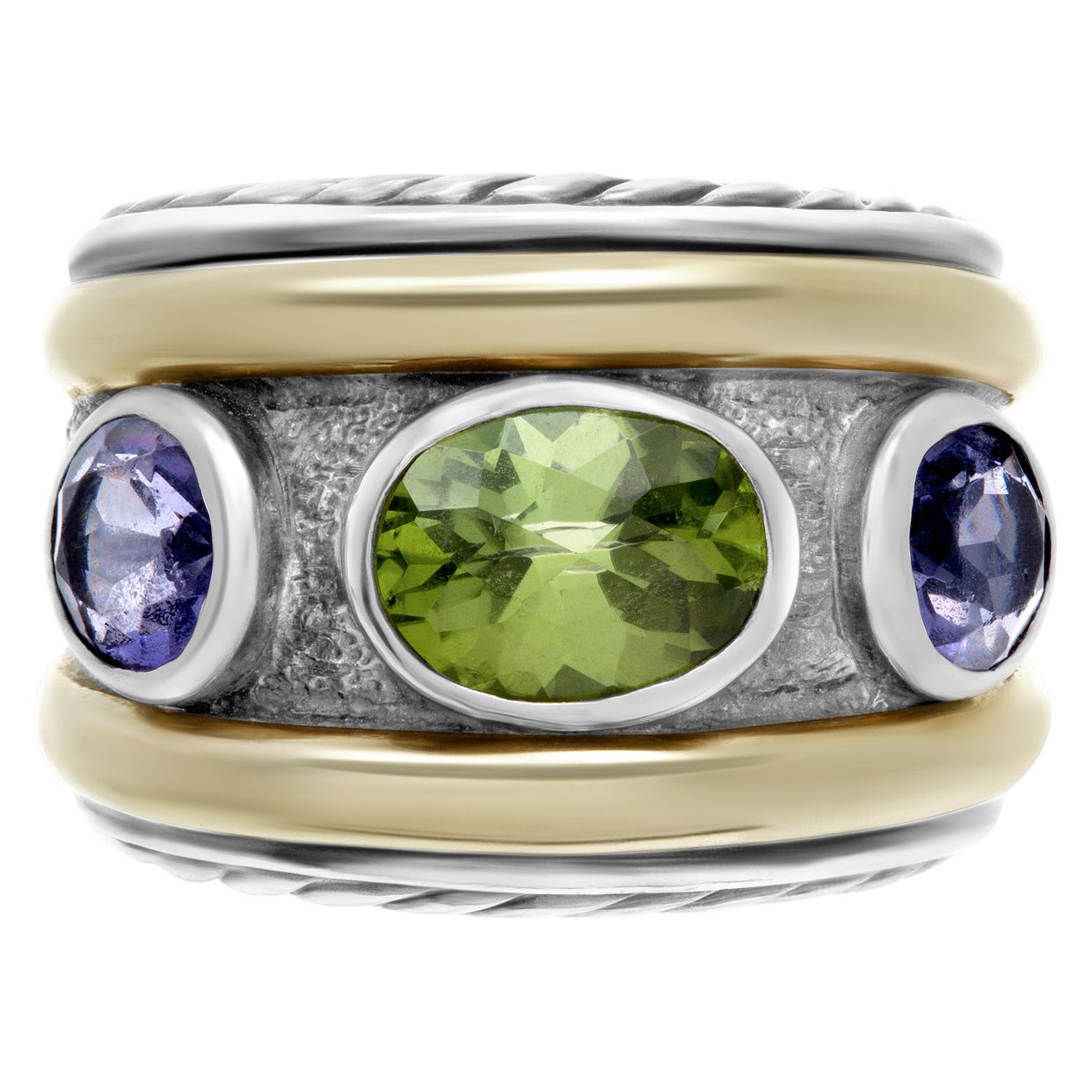 David Yurman Renaissance ring 14k and sterling silver. | Gray & Sons