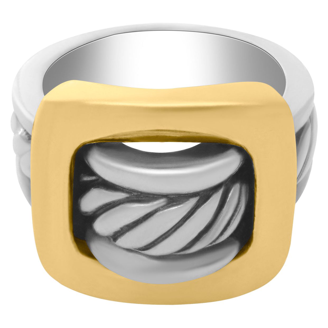 David Yurman Ring In 18k gold & sterling silver | Gray & Sons Jewelers