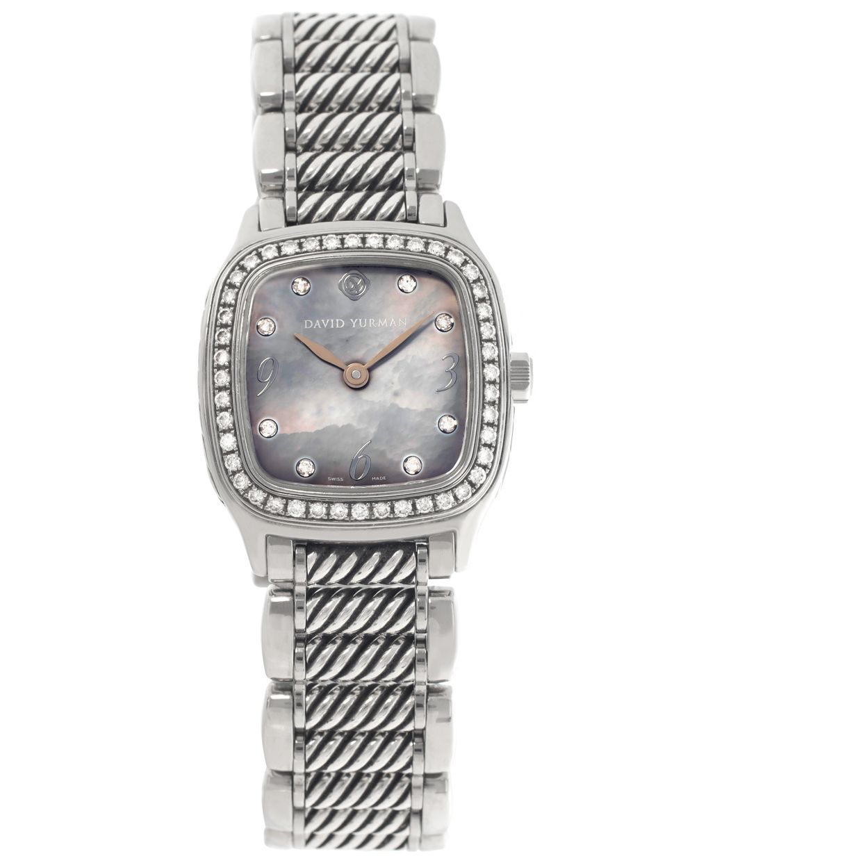 Pre-owned David Yurman Thoroughbred T304-XSST W526456 | Gray & Sons