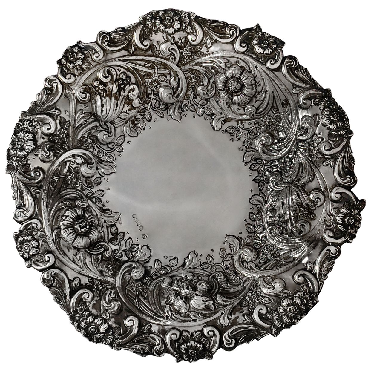 Victorian Charles Stuart Harris Sterling Silver Repousse | Gray & Sons