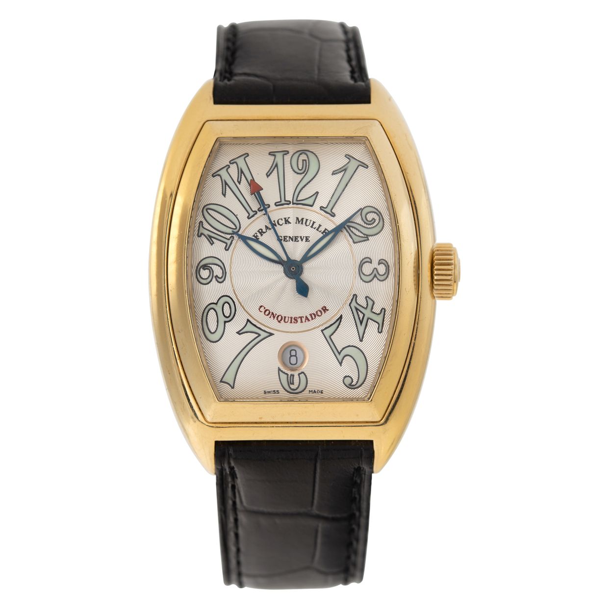 Pre-owned Franck Muller Conquistador 8001 sc 18k 40.6mm