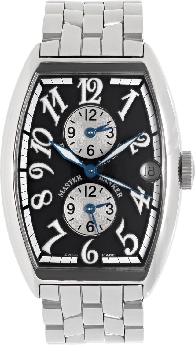 Used Franck Muller Master Banker 5850MB Stainless Steel | Gray & Sons