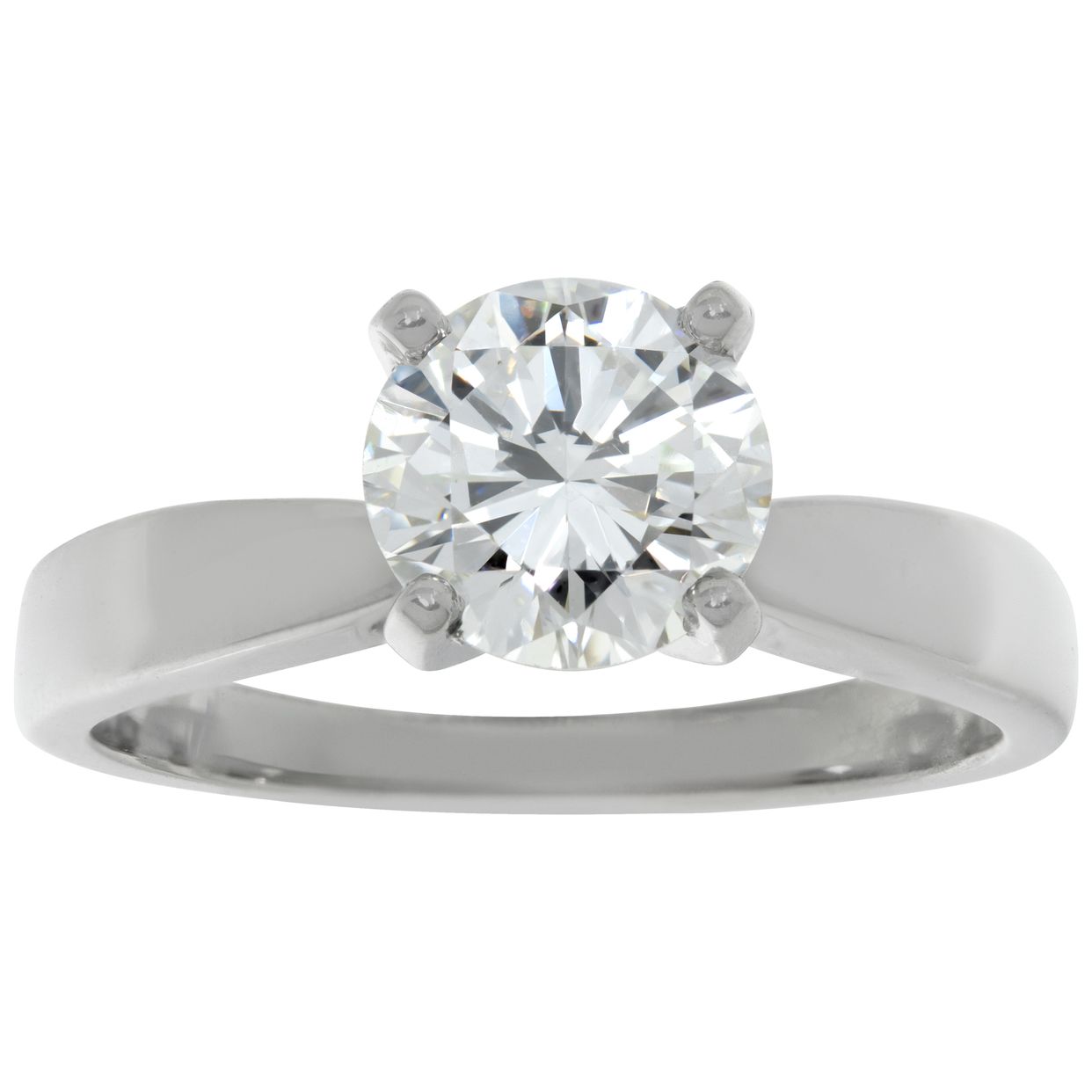 GIA certified round brilliant cut diamond 1.66 carat | Gray & Sons