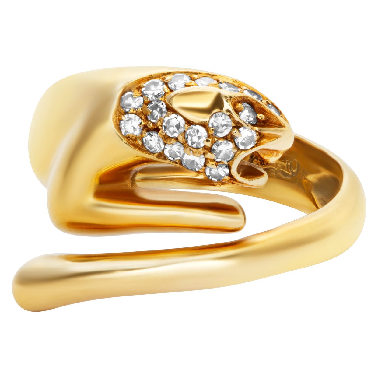H.Stern wild cat ring in 18k with diamonds | Gray & Sons Jewelers