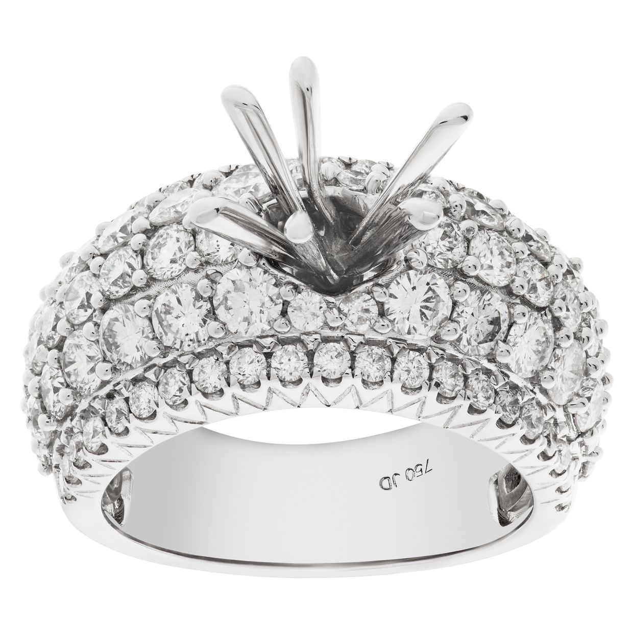 Half Diamond Eternity Band and Ring | Gray & Sons Jewelers