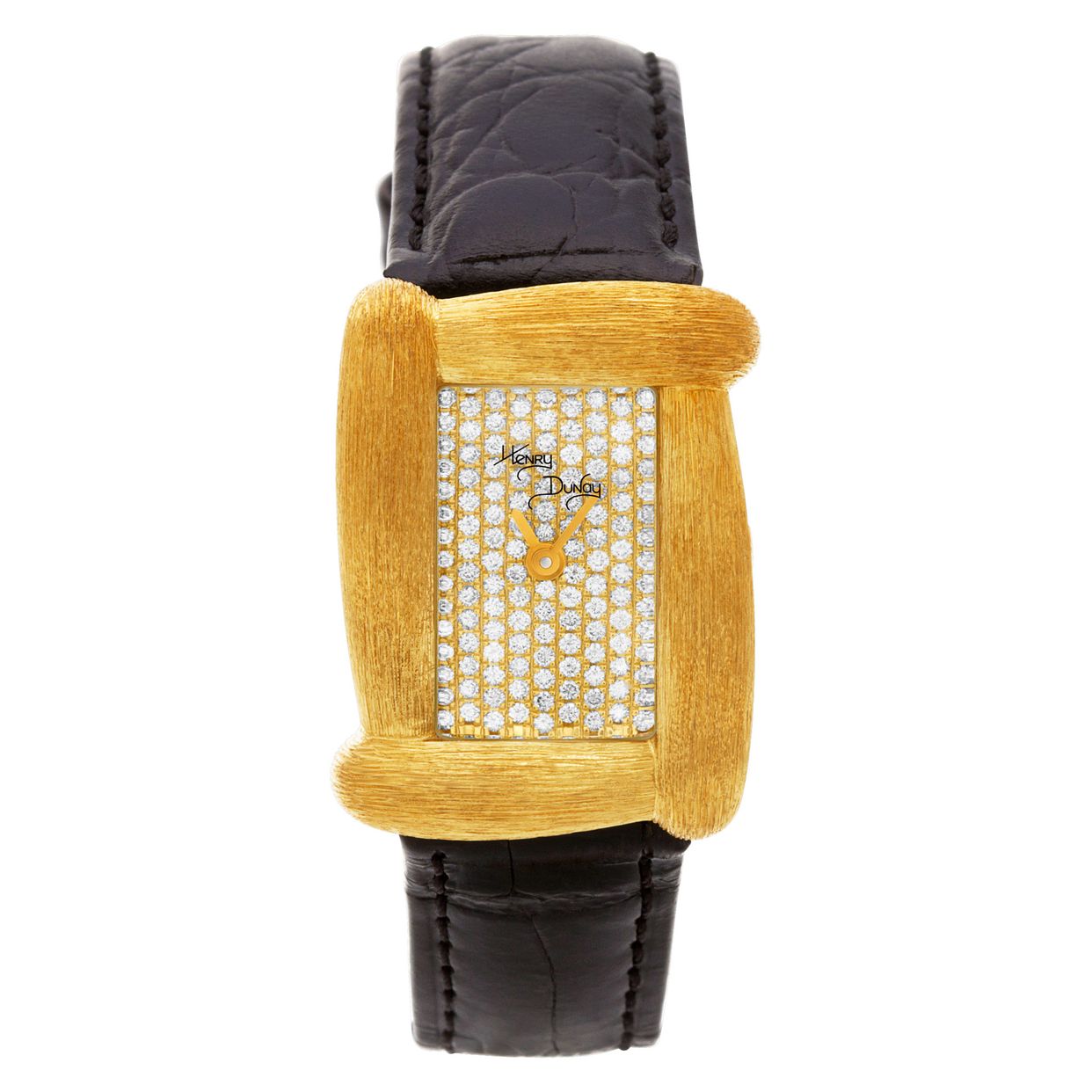 Used Henry Dunay Sabi 18k 28mm Quartz watch | Gray & Sons Jewelers