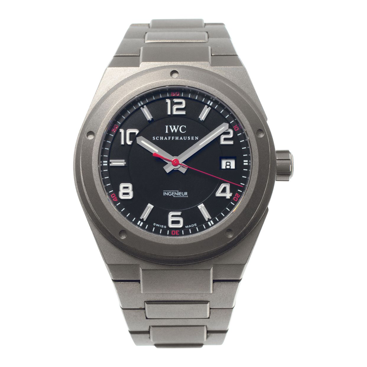 Used IWC Ingenieur IW322702 titanium 42mm automatic watch
