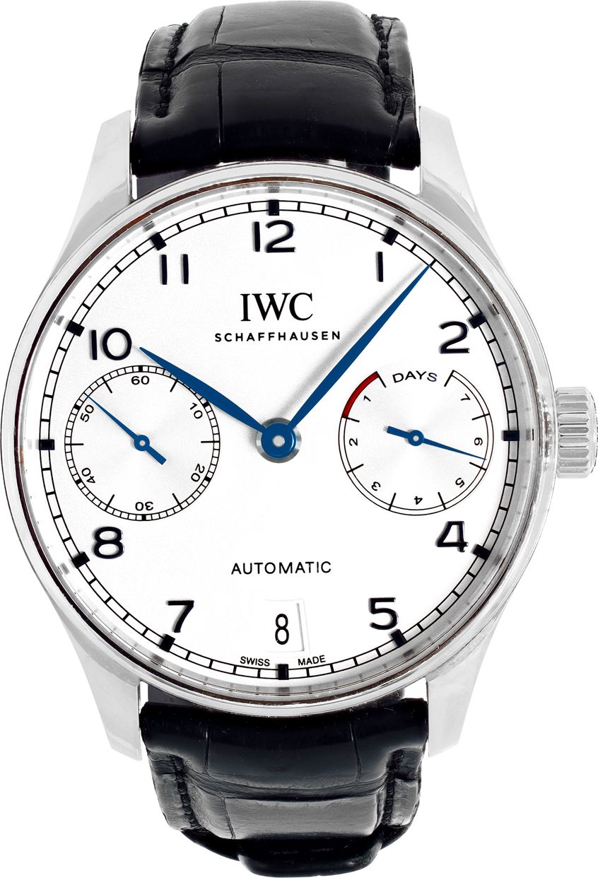 Pre-owned IWC Portuguese IW500705 Stainless Steel 42mm | Gray & Sons