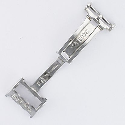 Jacob & Co deployant buckle in stainless steel N508807 | Gray & Sons