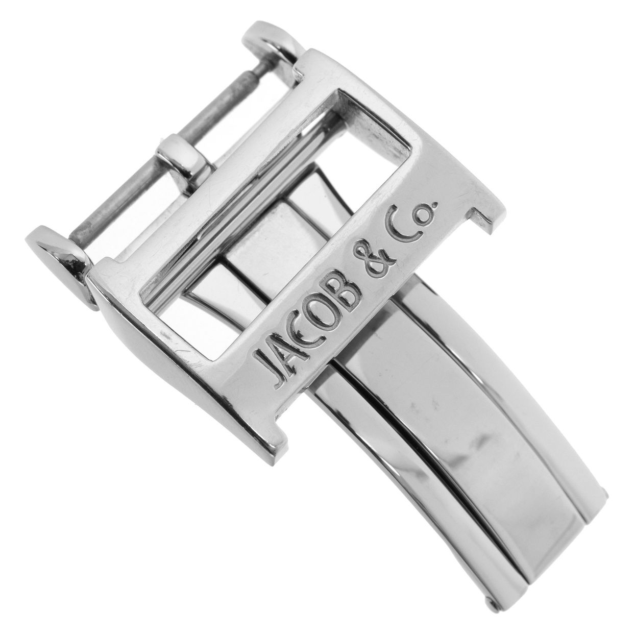 Jacob & Co stainless steel buckle, 20mm | Gray & Sons Jewelers