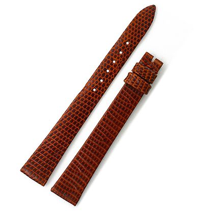 Ladies Rolex light brown lizard strap (14x10) | Gray & Sons Jewelers