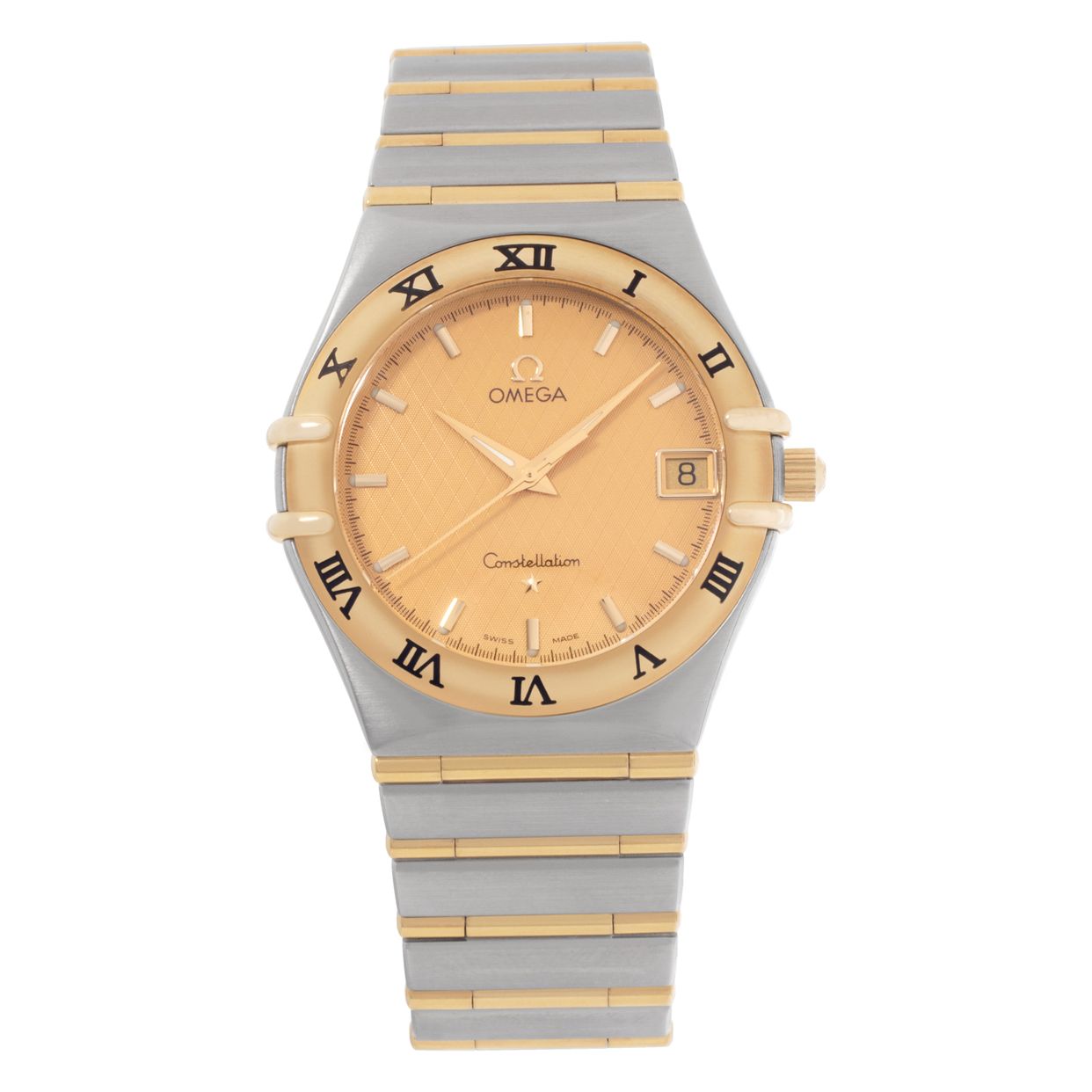 Used Omega Constellation 1212.30.00 18k & steel 33mm Quartz