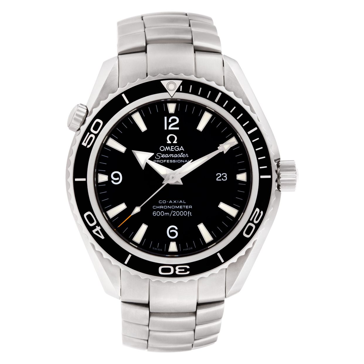 Preowned Omega Planet Ocean 22005000 stainless steel 45mm