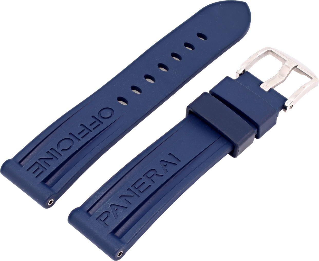 Panerai blue rubber strap 24mm x 21mm | Gray & Sons Jewelers