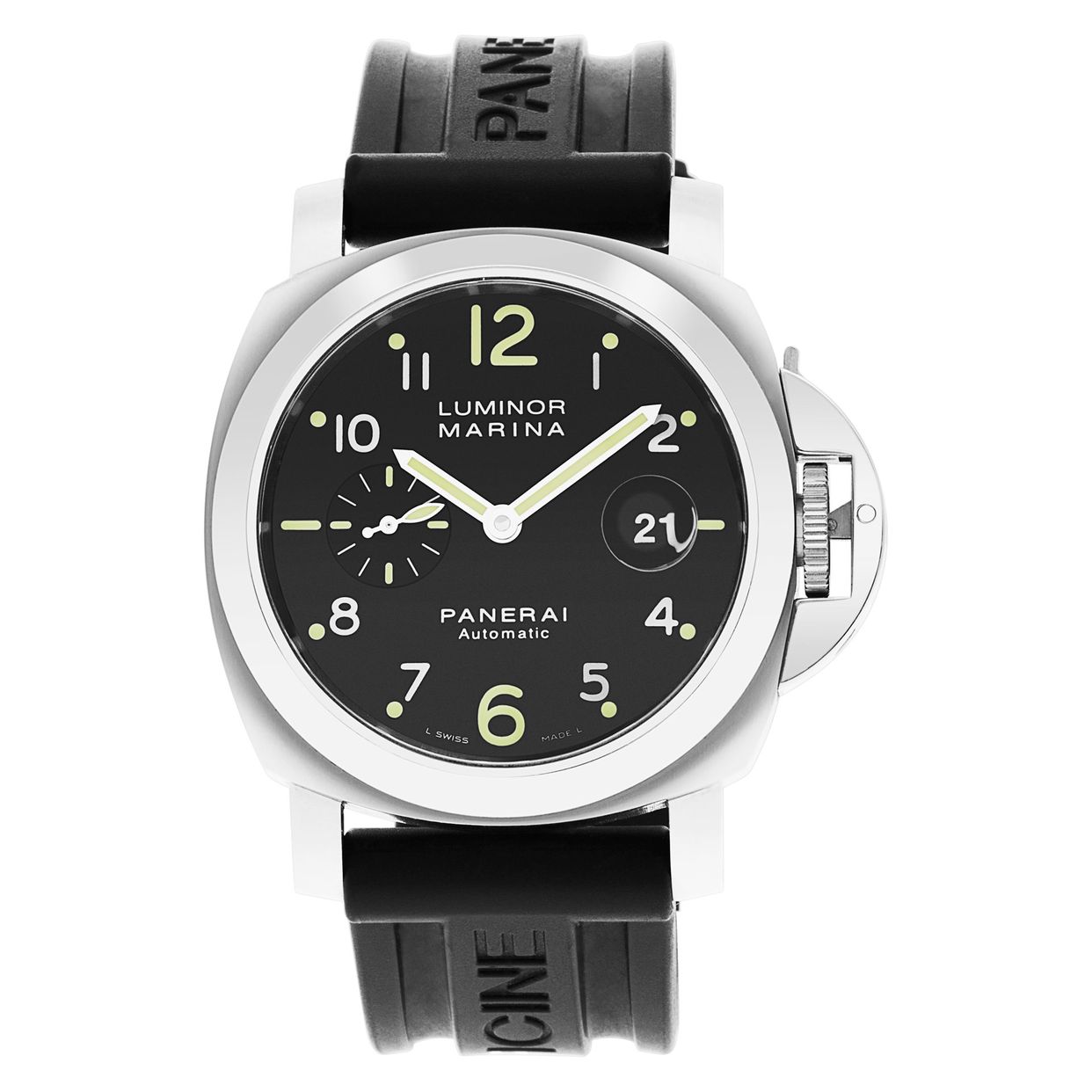 Pre-owned Panerai Luminor Marina PAM 164 stainless steel