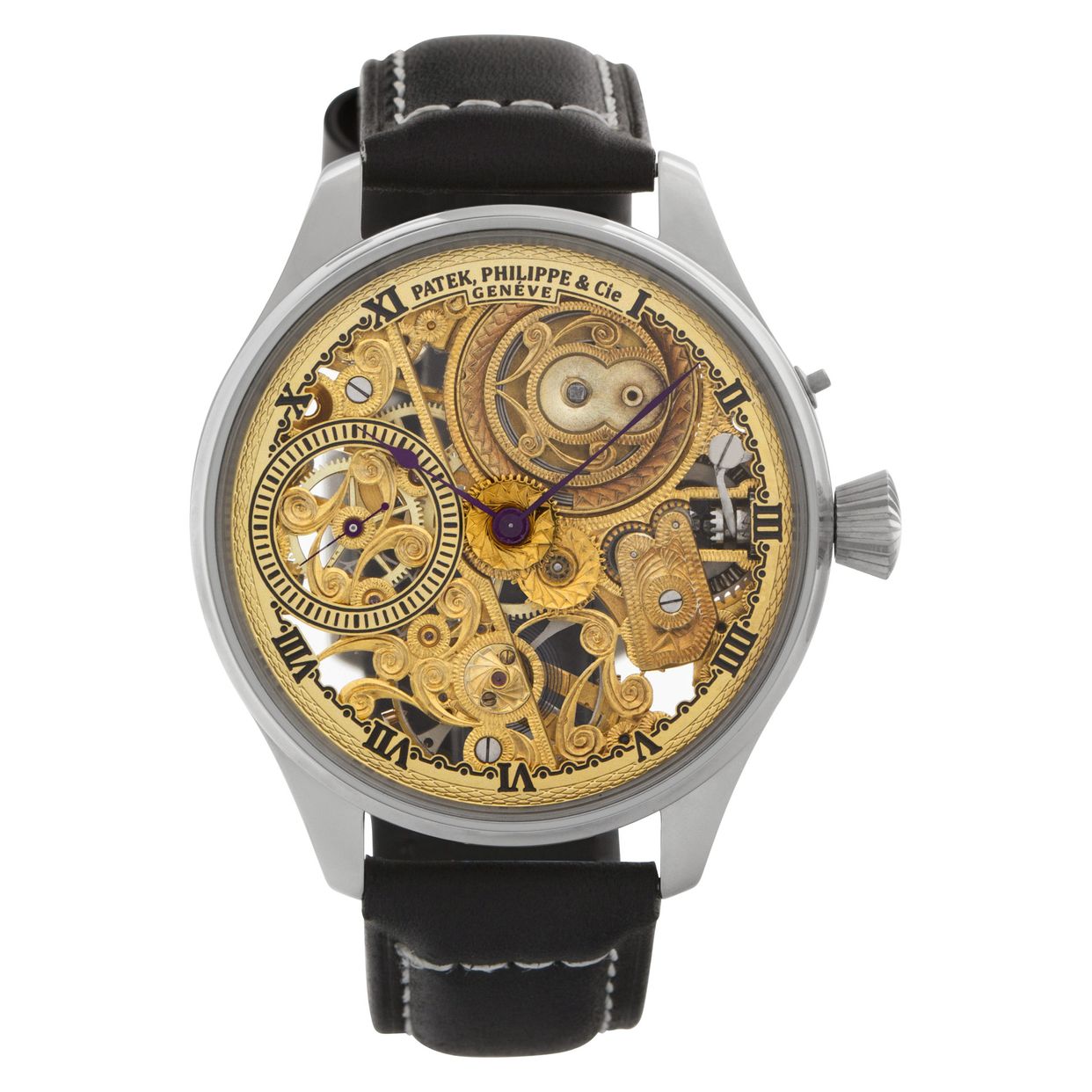 Custom Patek Philippe Pocket Watch made Wristwatch on Sale