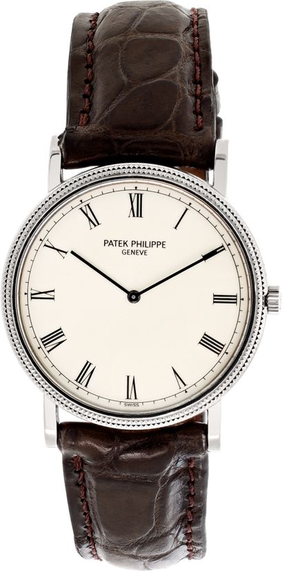 Used Patek Philippe Calatrava 3520dg-001 18k White Gold | Gray & Sons