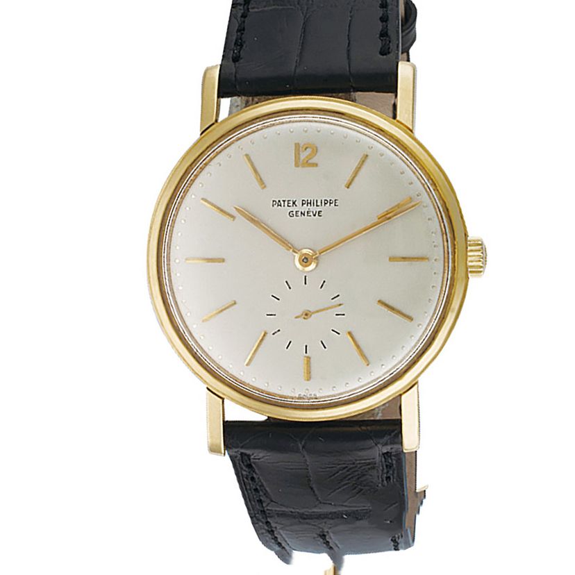 Pre-owned Patek Philippe Calatrava 2584 18k 36mm auto watch