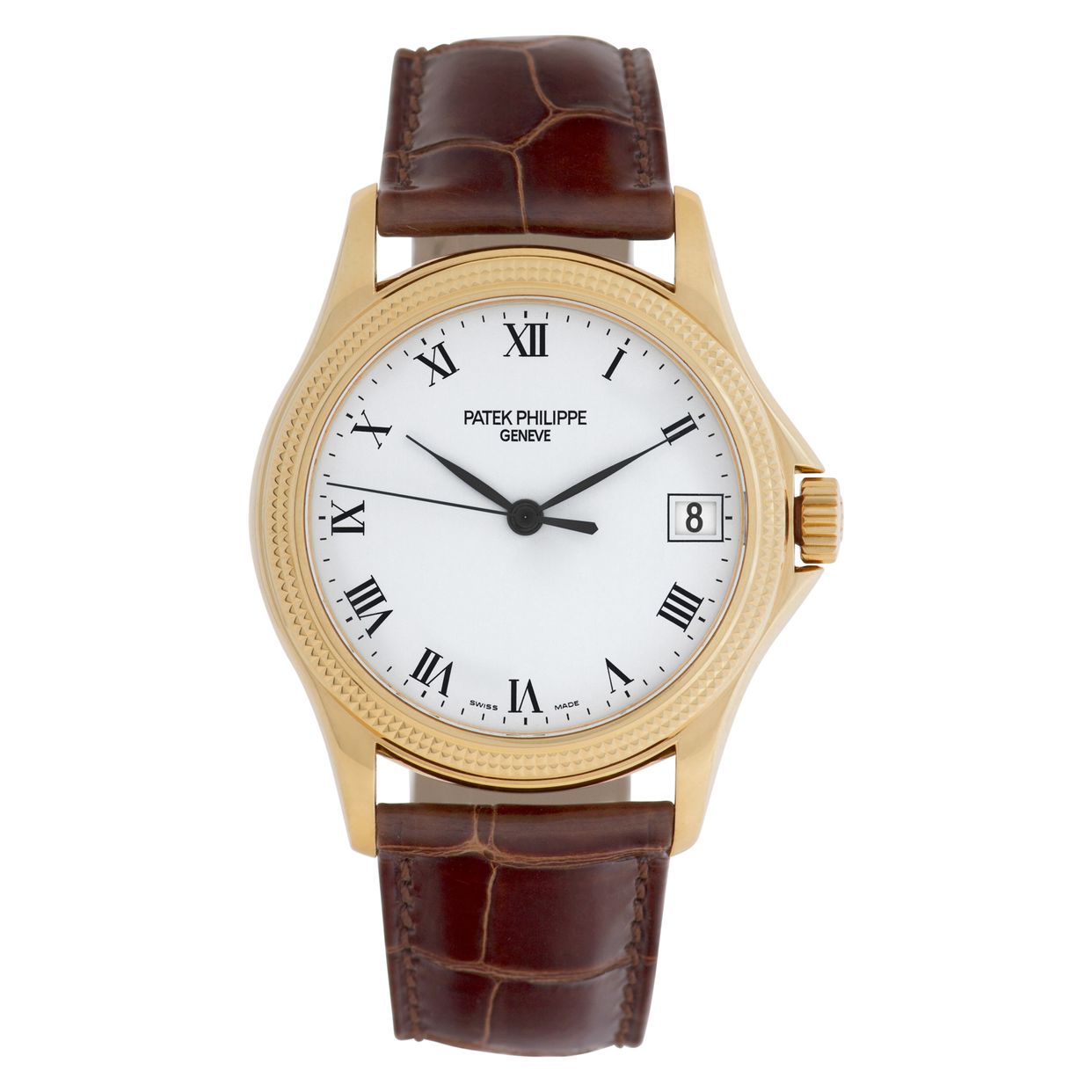 Used Patek Philippe Calatrava 5117j 18k 37mm auto watch