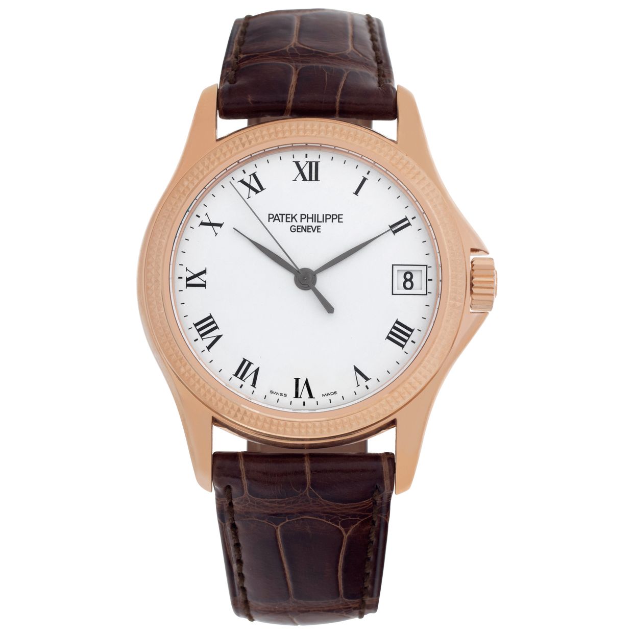 Used Patek Philippe Calatrava 5117R 18k rose gold 37mm auto