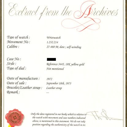 Used Patek Philippe Classic 3445 18k mm auto watch | Gray & Sons