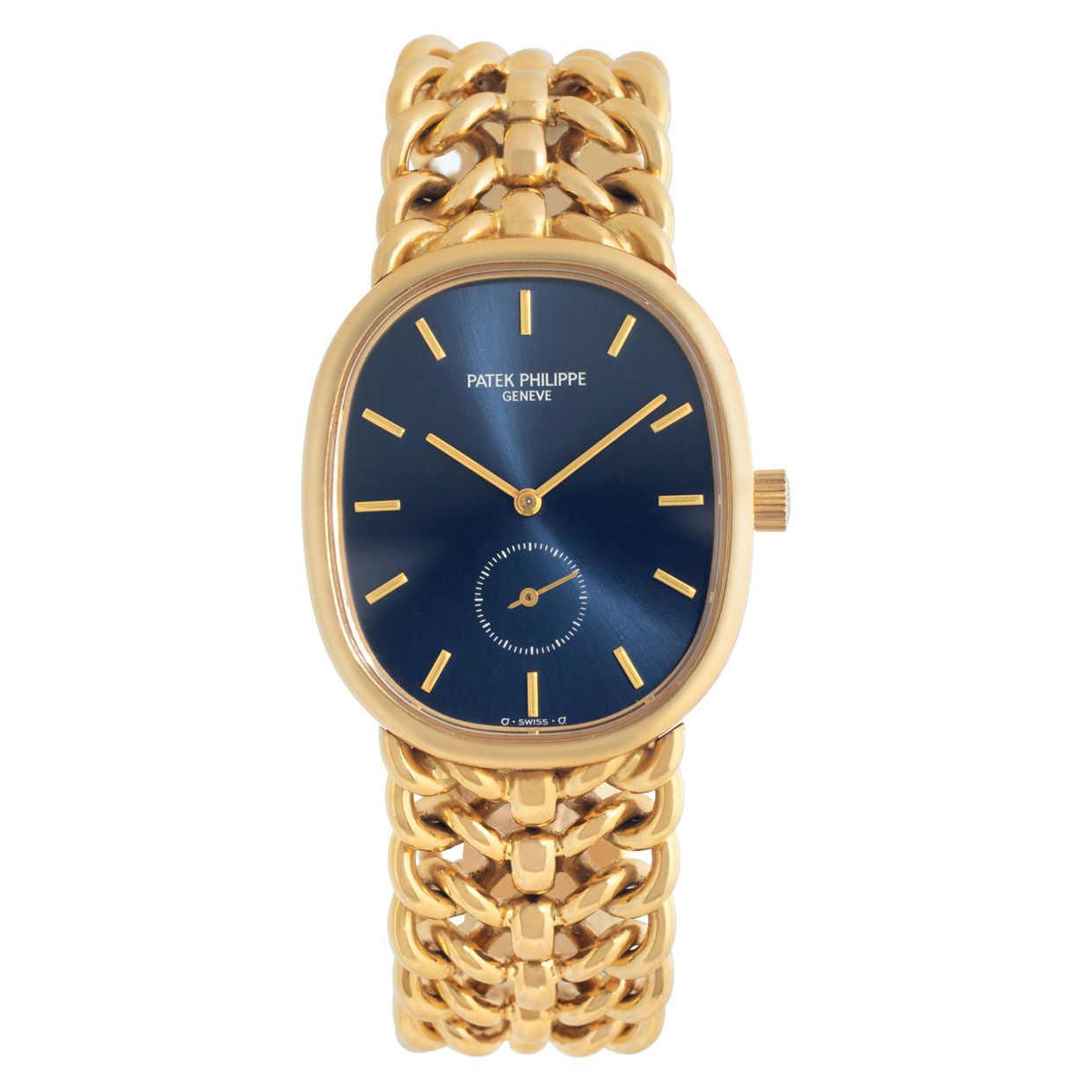 Pre-owned Patek Philippe Ellipse 3978 18k yellow gold 32mm