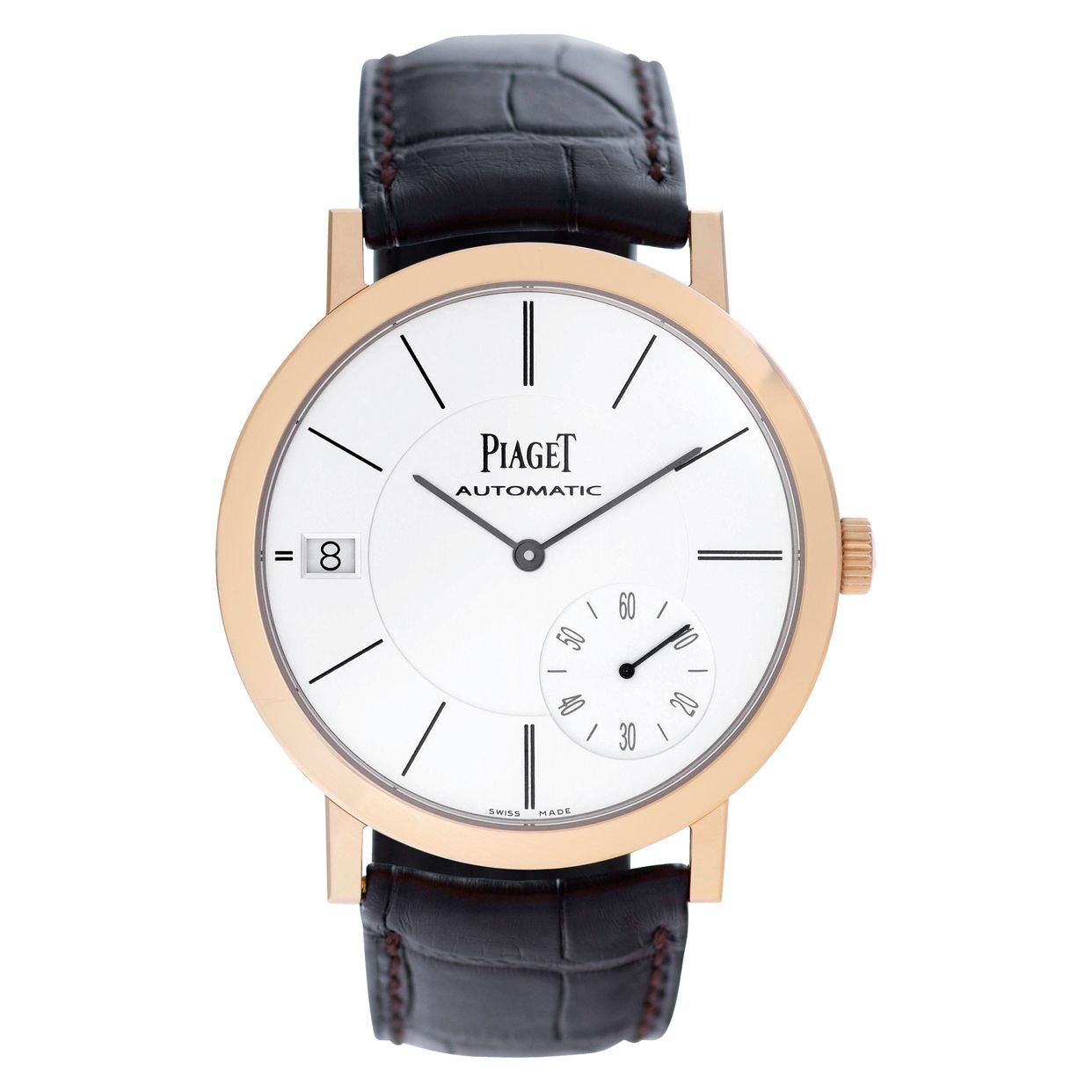 Pre-owned Piaget Altiplano P10918 18k 40mm auto watch | Gray & Sons