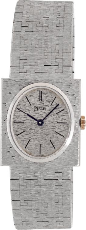Used Piaget Classic 9134 A6 18k White Gold 25mm Manual | Gray & Sons