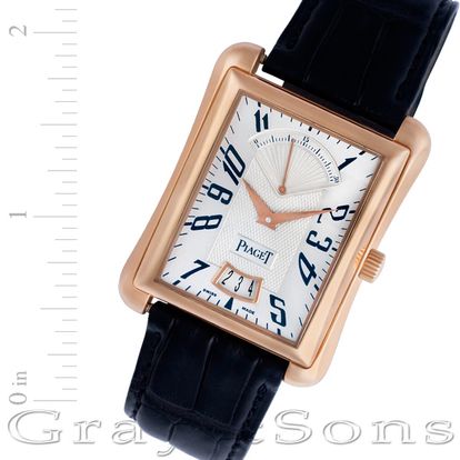 Used Piaget Emperador P10109 18k rose gold 30mm auto watch
