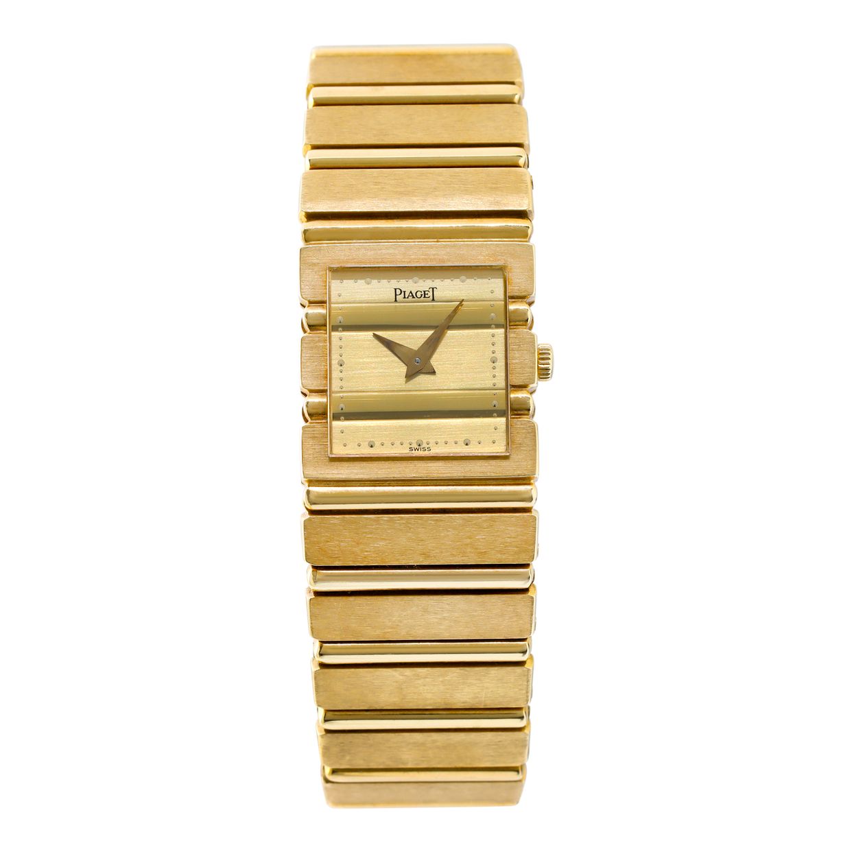 Pre-owned Piaget Polo 49550 18k 20mm Quartz watch | Gray & Sons