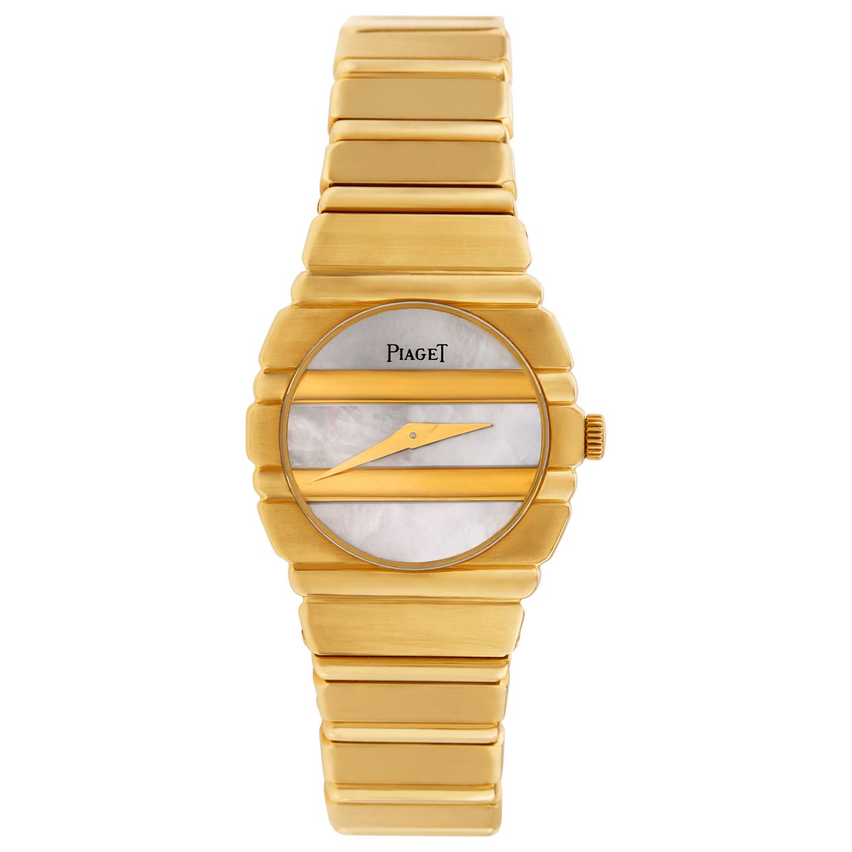 Preowned Piaget Polo 861C701 18k yellow gold, Mother Of