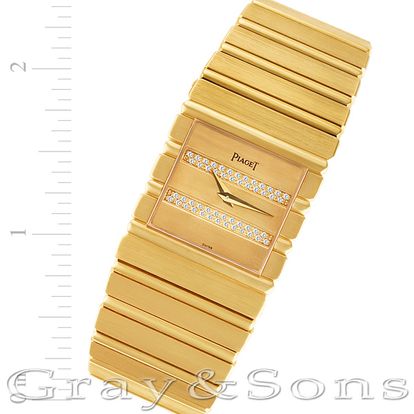 Used Piaget Polo 7131c701 18k 25mm Quartz watch W516922 | Gray & Sons