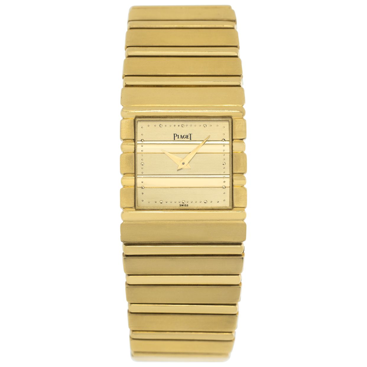 Pre-owned Piaget Polo 7131C701 18k 30mm Quartz watch | | Gray & Sons