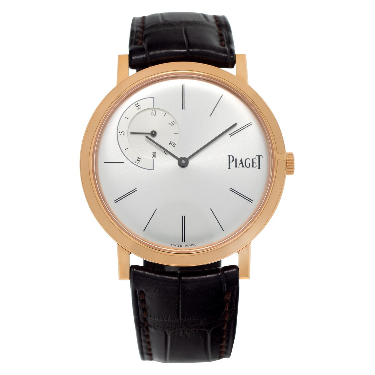 Used Piaget Ultra Thin p10522 18k rose gold 40mm Manual