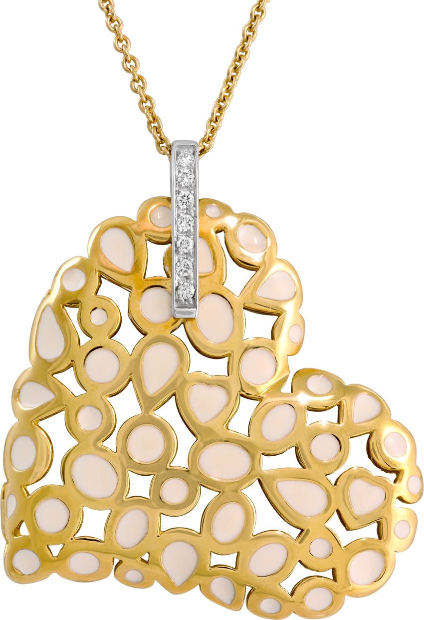 Roberto Coin Heart necklace 18k | Gray & Sons Jewelers