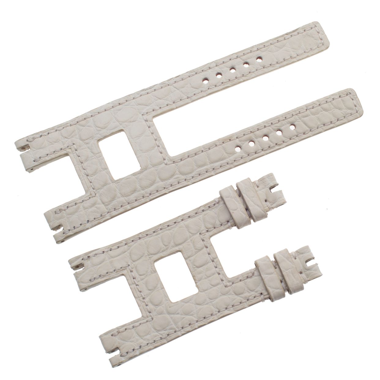 Roger Dubuis cream alligator strap for Roger Dubuis N514437