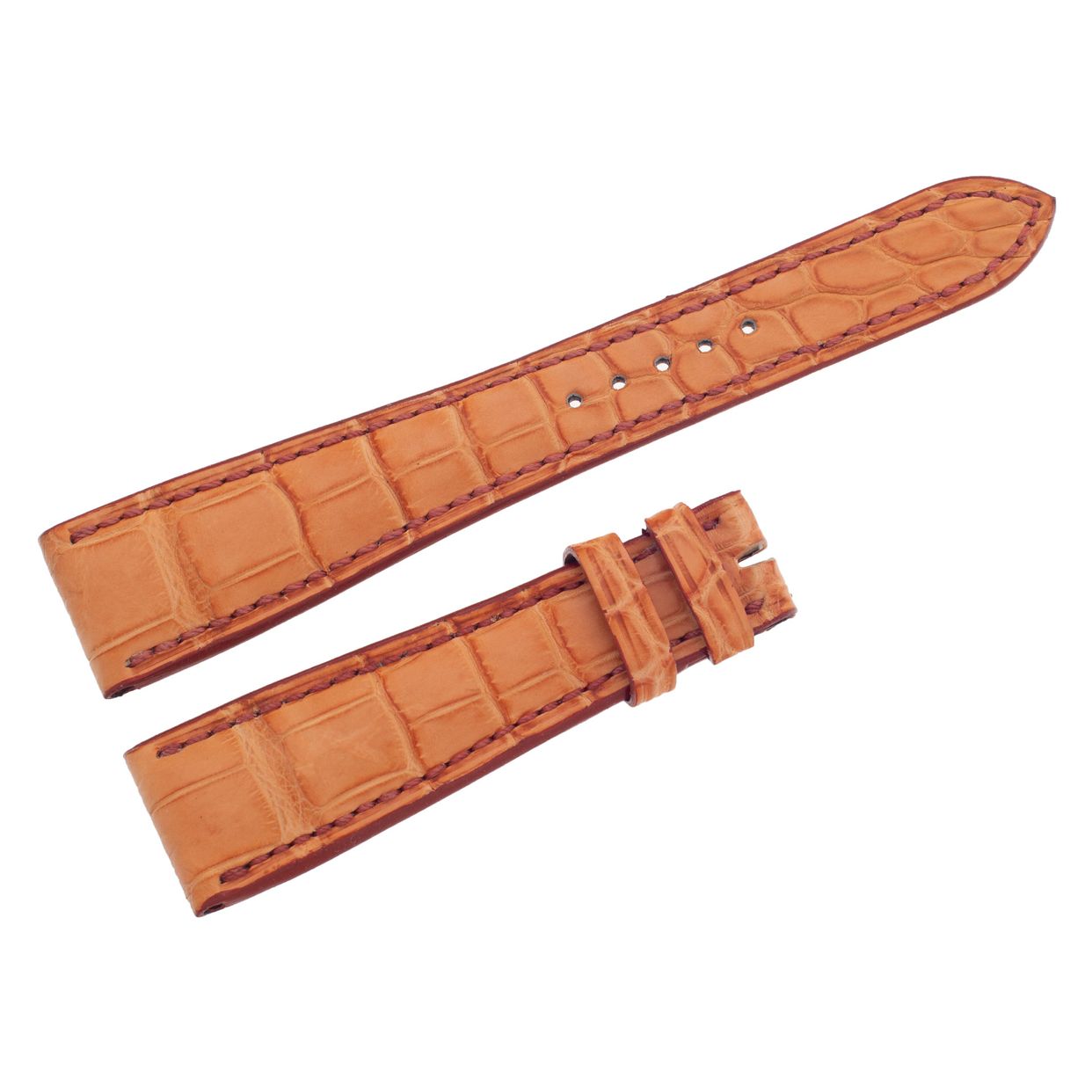 Roger Dubuis light brown alligator strap at 19mm N514429 | Gray & Sons