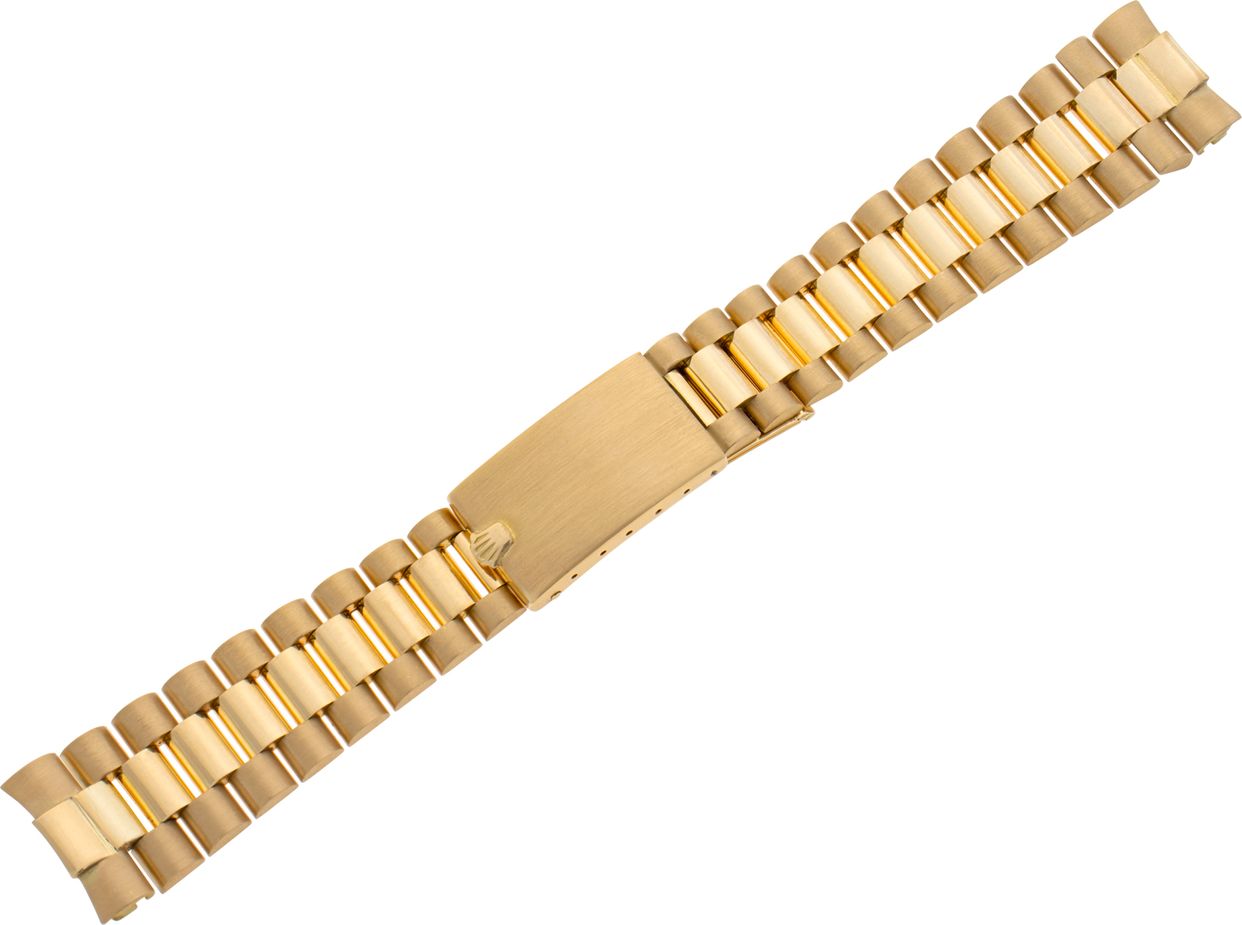 Rolex band in 18k quality rebuilt and tightened | Gray & Sons Jewelers