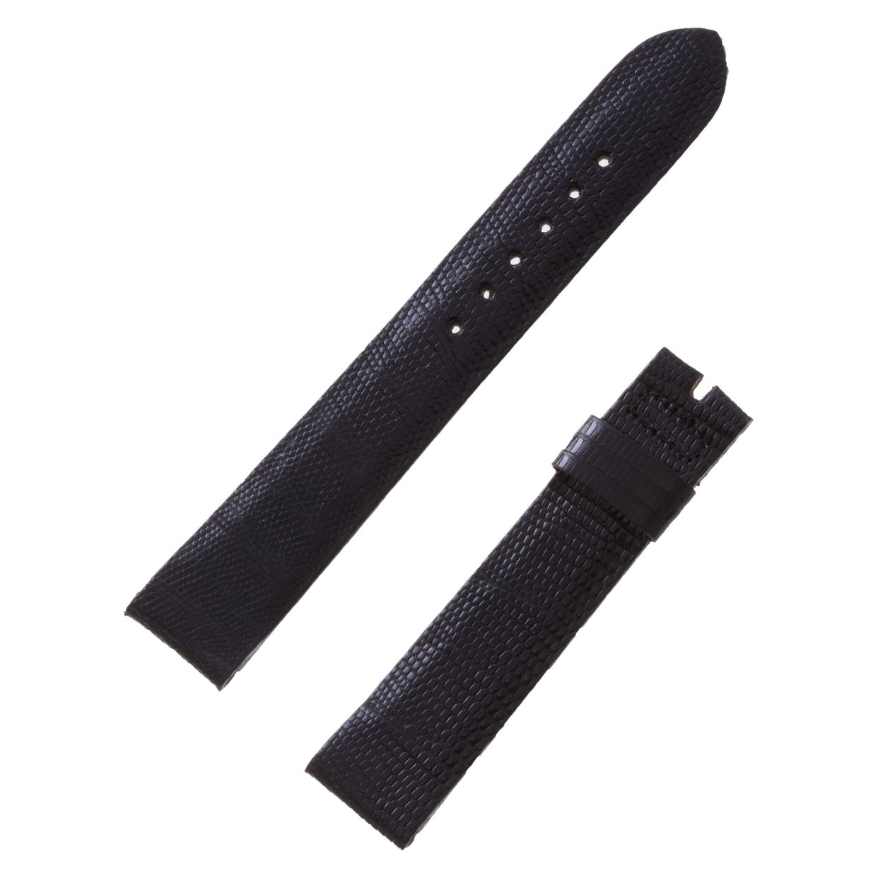 Rolex black lizard strap (17mm x 16mm) | Gray & Sons Jewelers