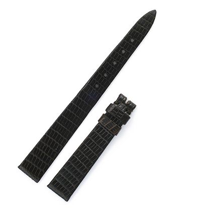 Rolex dark brown lizard strap (12x9) | Gray & Sons Jewelers