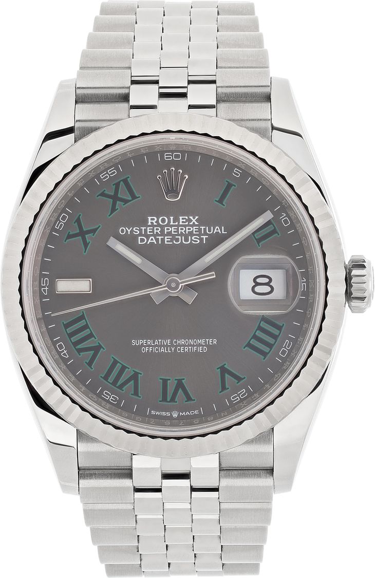 Pre-owned Rolex Datejust 126234 Stainless Steel W528506 | Gray & Sons