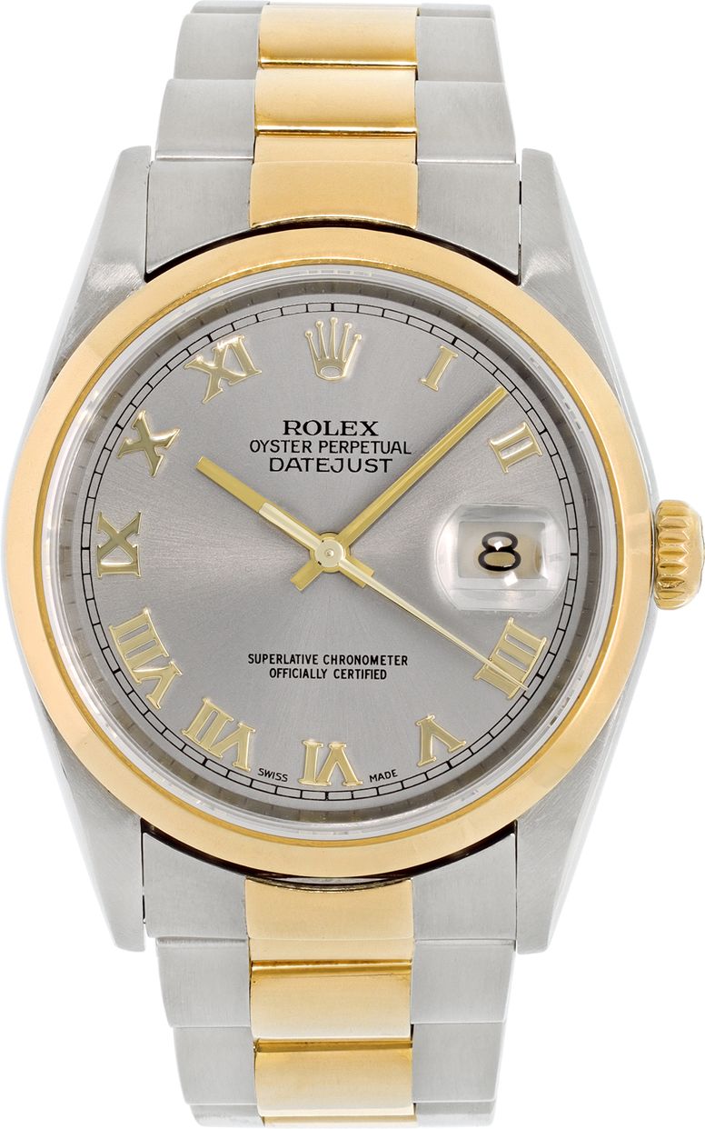 Used Rolex Datejust 16203 18k & steel 36mm auto watch | Gray & Sons