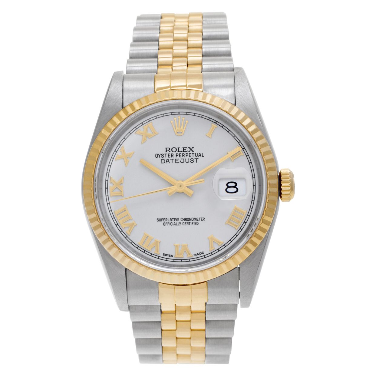 Pre-owned Rolex Datejust 16233 Stainless Steel W522507 | Gray & Sons