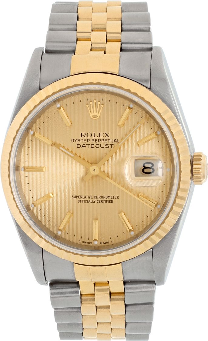 Used Rolex Datejust 16233 18k & steel 36mm auto W529118 | Gray & Sons